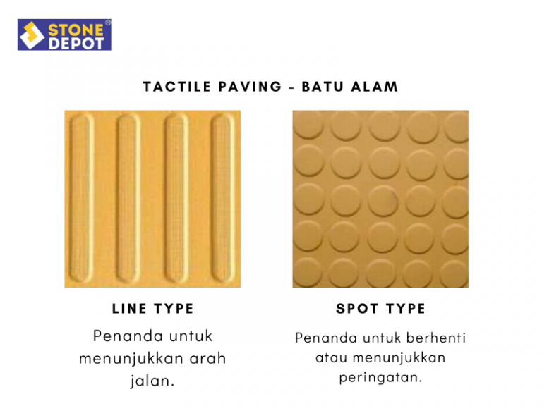 Tactile Paving Stone Depot | JualBatuAlam.com